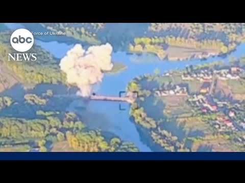 Ukrainian forces strike 3rd key bridge in Russia, military bloggers say