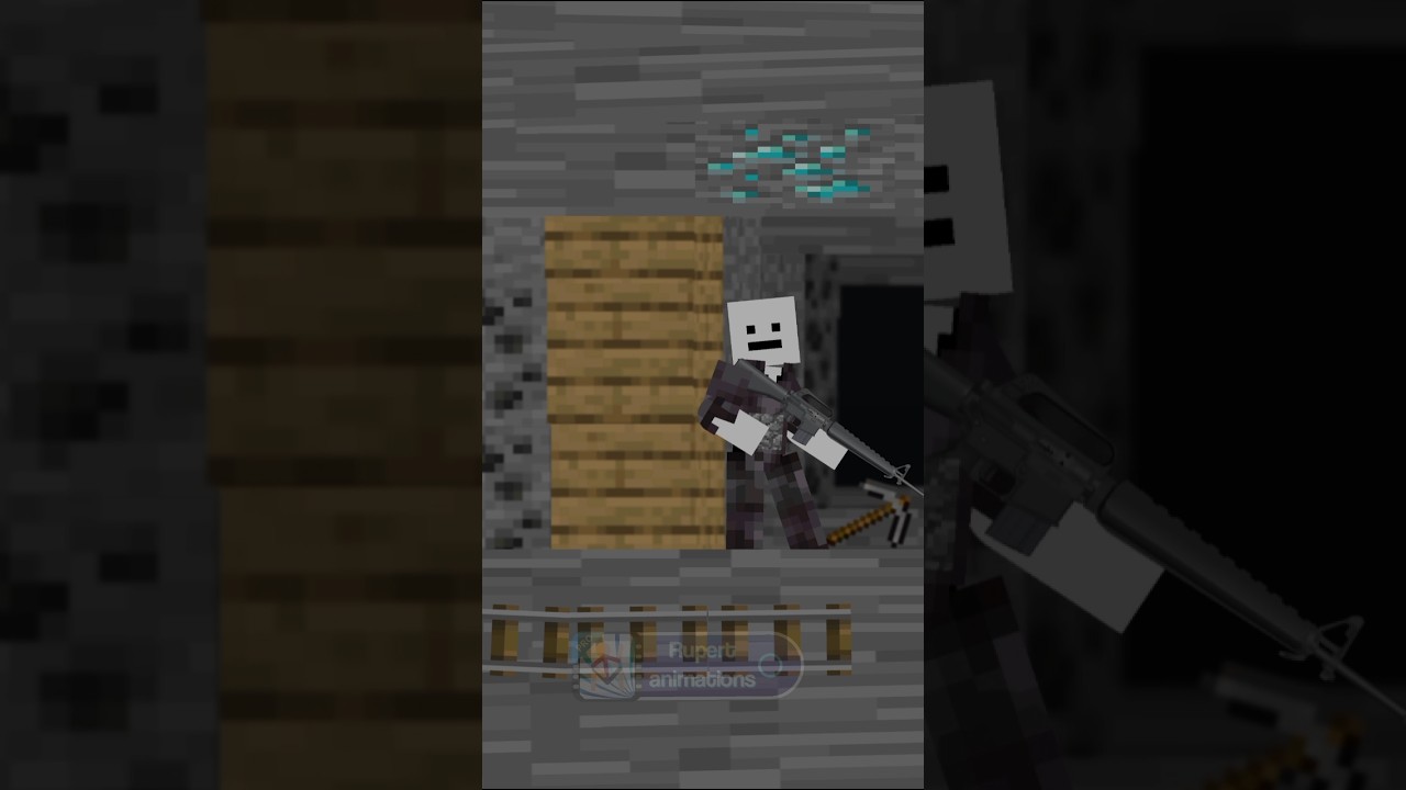 Minecraft's Modded Warfare💥⛏️ ||Sticknodes|| #minecraftshorts #animation #warthunder #sticknodes