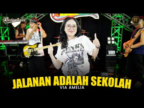 VIA AMELIA - JALANAN ADALAH SEKOLAH | Feat. RASTAMANIEZ ( Official Live Version )