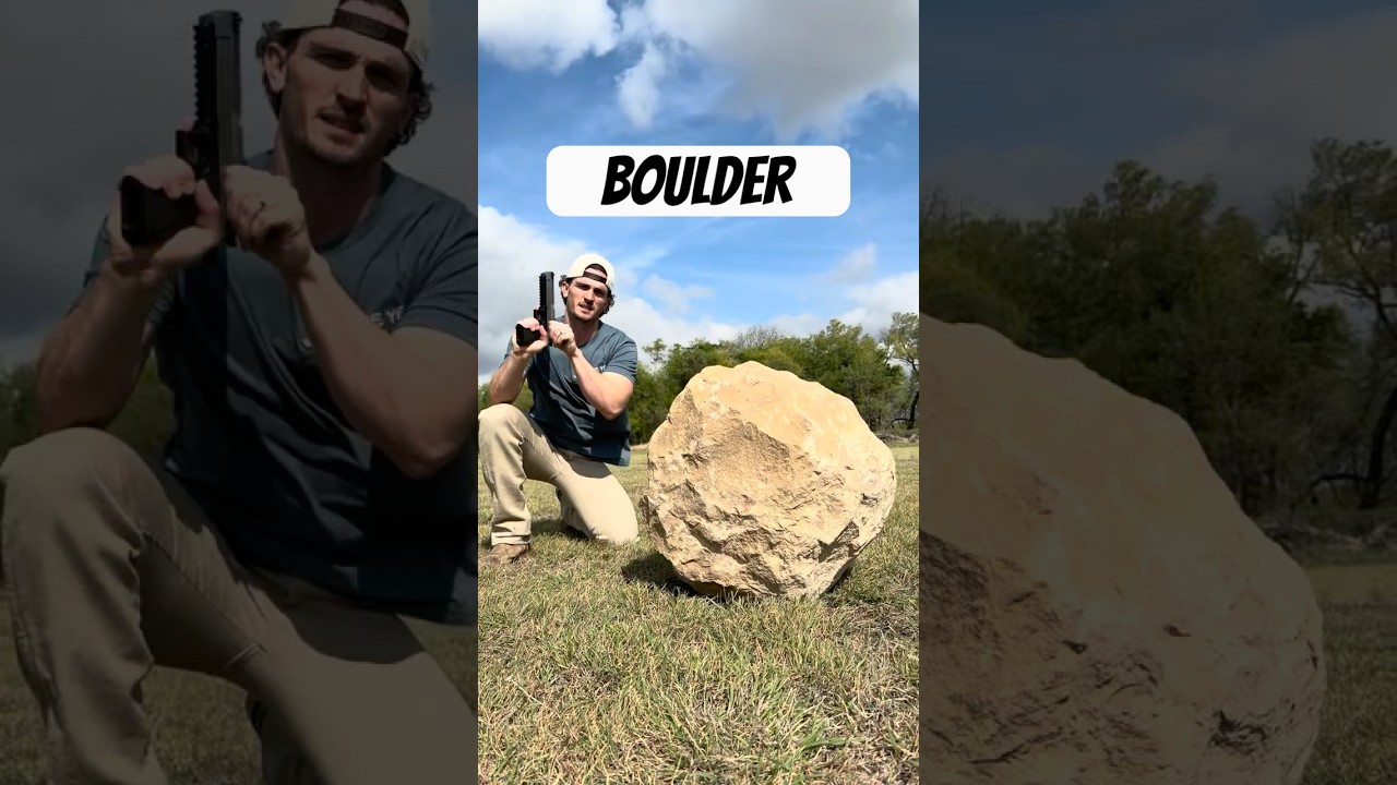 Can a Boulder Stop a 50 Cal Sniper Rifle?