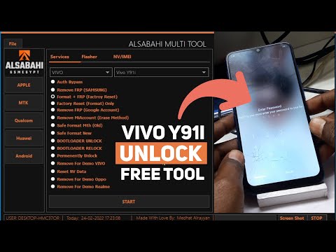 How to Unlock VIVO Y91i with Free Tool