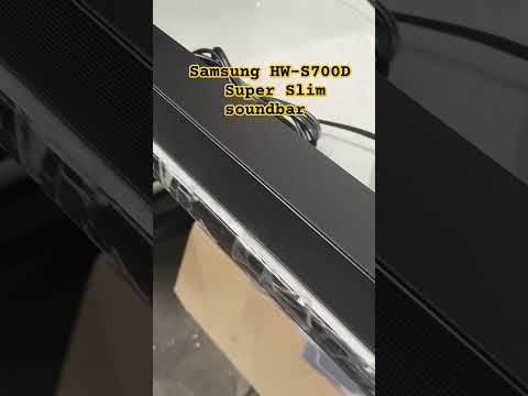 SAMSUNG HW-S700D super slim soundbar #samsungsoundbar #samsung #hws700d #speaker