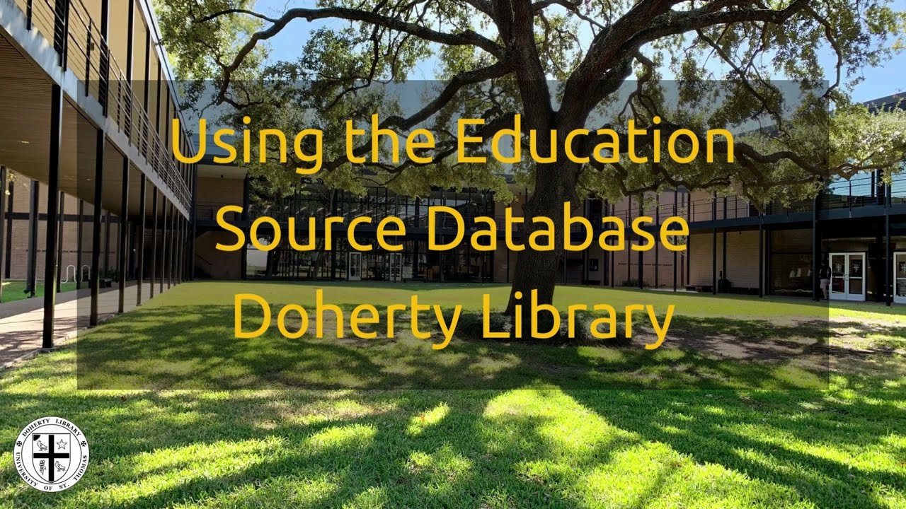 Education Source Tutorial