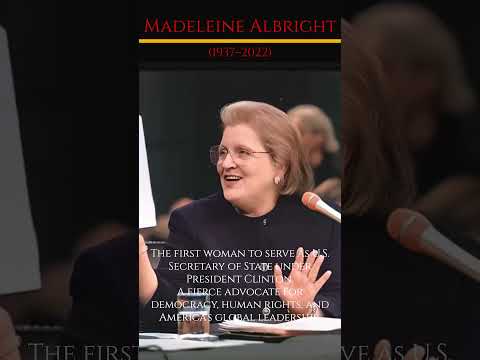AI Brings Madeleine Albright Back in Color — A Legacy Reimagined