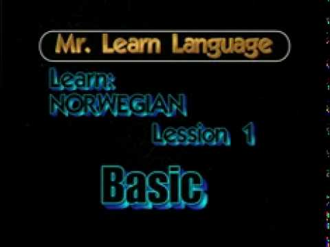 Learn: Norwegian - Lession: 1