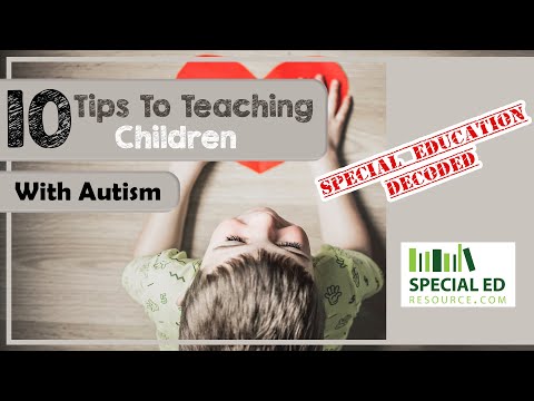 Tips For Parents | Teaching Children With Autism