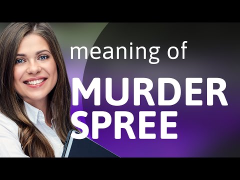 Understanding the Phrase "Murder Spree"