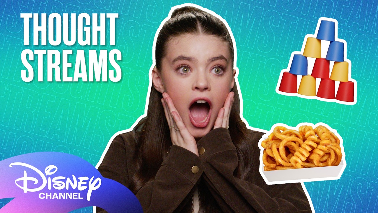Vampirina: Teenage Vampire's Kenzi Richardson Plays Chaotic Games | Thought Streams | @disneychannel