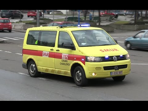 (Charleroi) Ambulance Gilly 3 + SMUR CRAMU + Police Charleroi