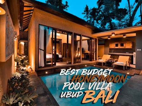 BEST BUDGET PRIVATE POOL VILLA UBUD I GINO FERUCI HONEYMOON VILLA I Abby Abdullah