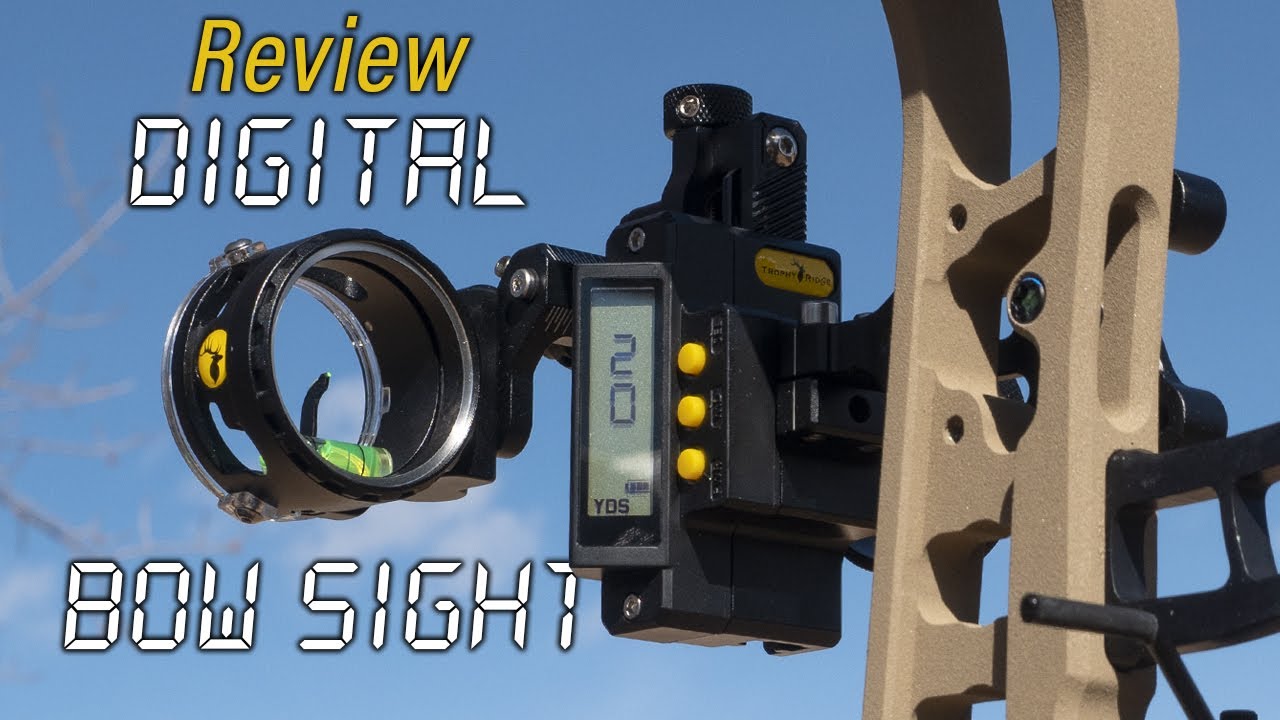 Trophy Ridge Digital React Bow Sight Review