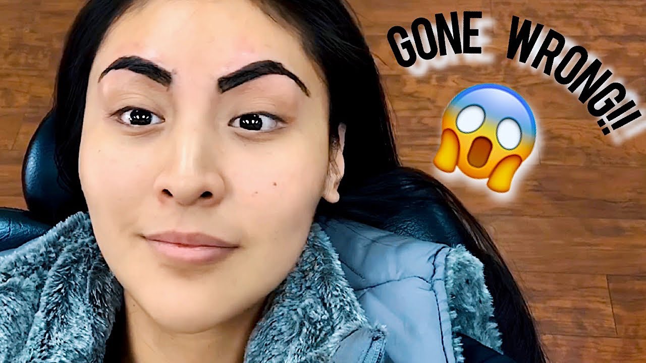 Getting my eyebrows threaded and tinted, GONE WRONG!!!