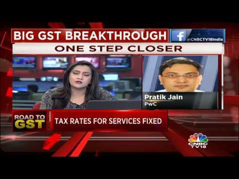 GST Rates For Services Fixed