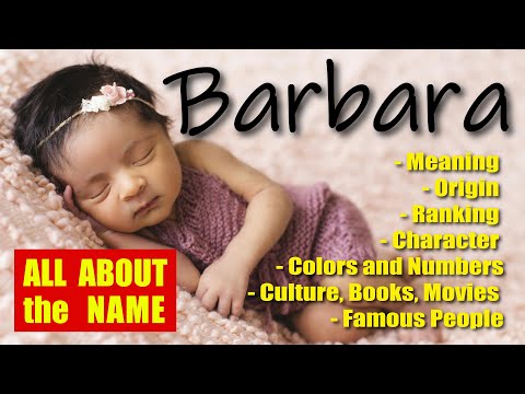 Barbara | Name Meaning 👶🥰❤️