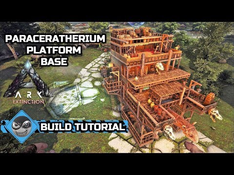 Steam Community :: Video :: How to build a Paraceratherium platform base: Ark Survival Evolved ...
