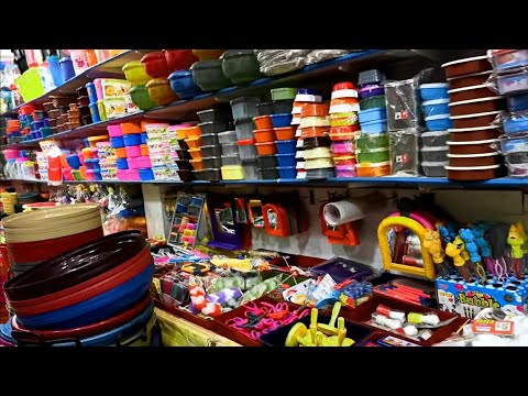 Adambakkam 10 Rs Stores | Kitchen items, Organizer, Kids toys, Plastic item | Shopping Vlog