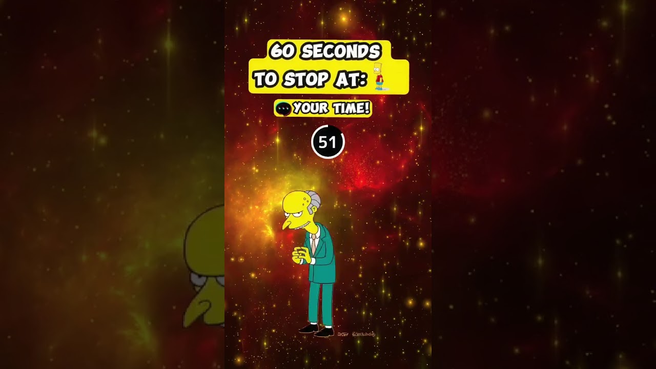 Impossible Pause Game #22 0.000001% #simpsons #viralvideo #impossible #stop