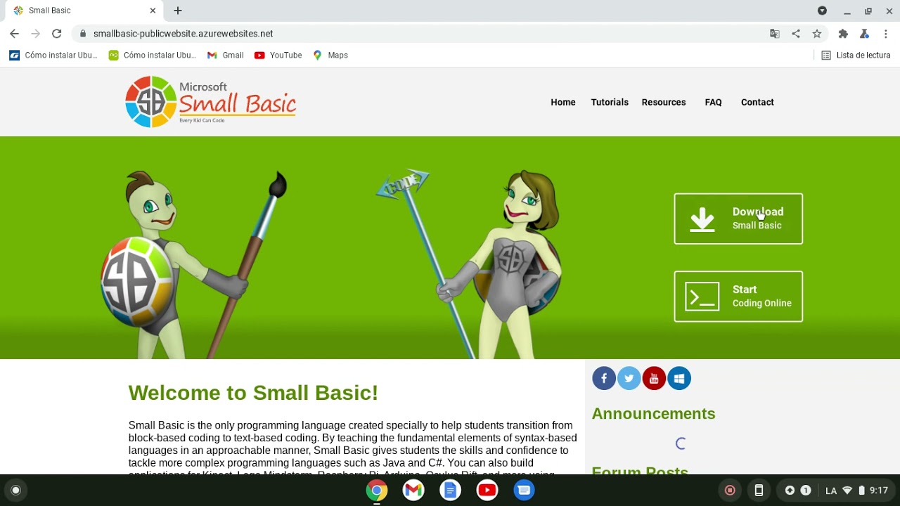 Tutorial de Small Basic - Hola Mundo