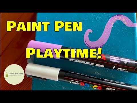 'Accidental' Notebook | Posca Pen Playtime