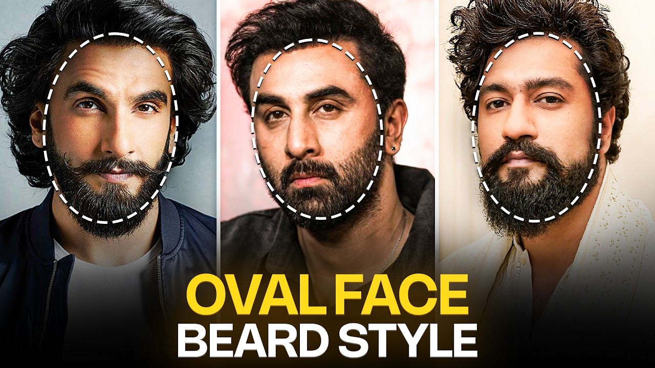 Best BEARD & HAIRSTYLE for OVAL face shape MEN to try
