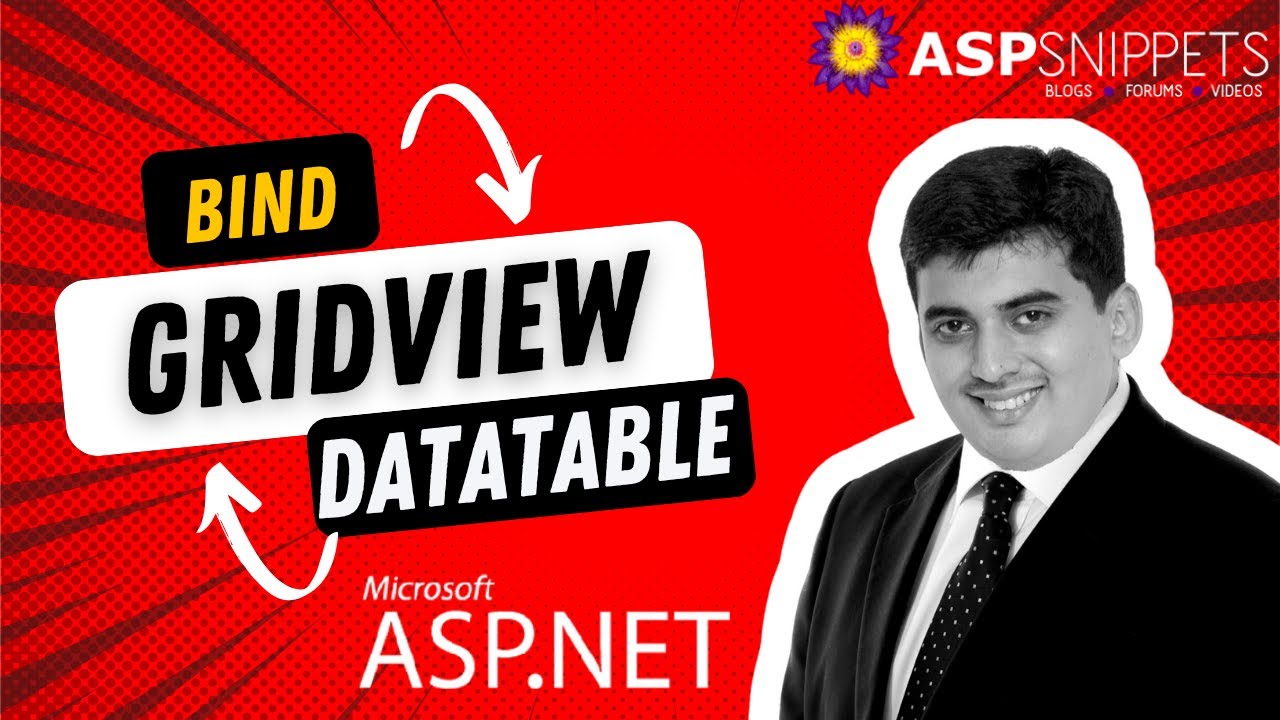 Populate GridView using DataTable in ASP.Net