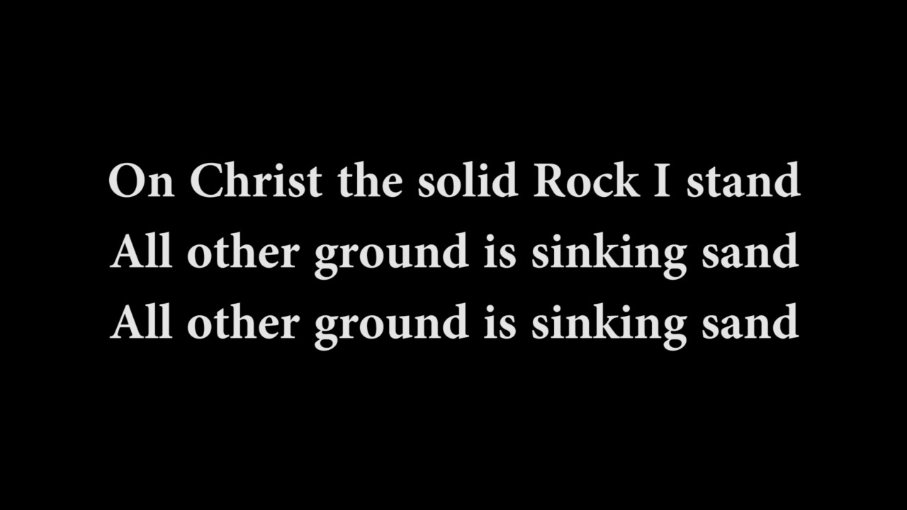 The Solid Rock - from The Hymns Project (Lyric Video)