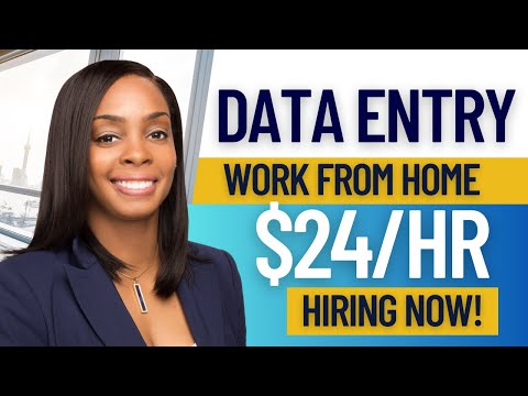 "I NEED AN ONLINE DATA ENTRY JOB" | EARN $24/HR | REMOTE | WORK FROM HOME