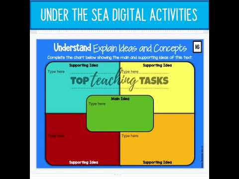 Under the Sea Digital Activities