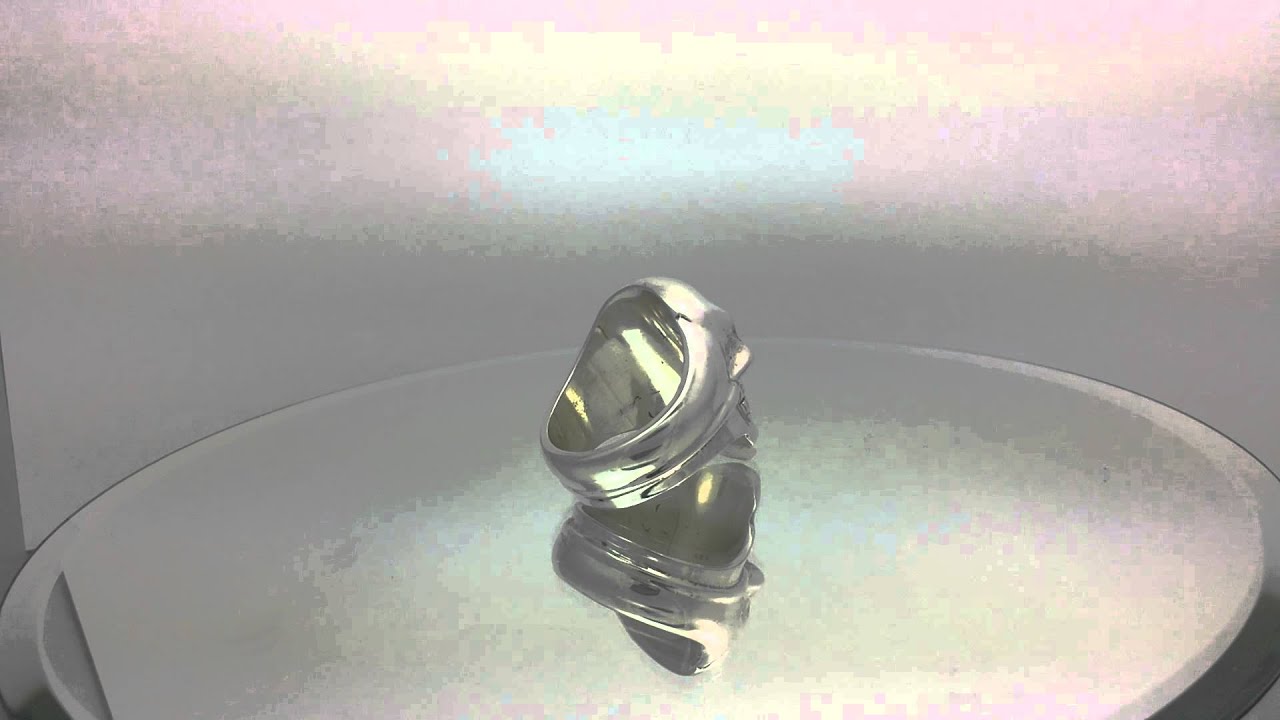 The Rock Star Skull Ring