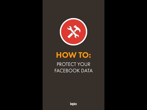 How to protect your Facebook data