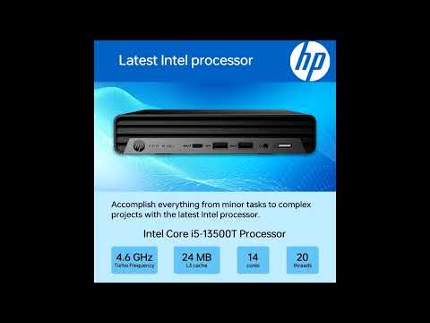 HP ProDesk 400 G9 Desktop Review: 13th Gen i5-13500T, 32GB RAM & 1TB SSD Power