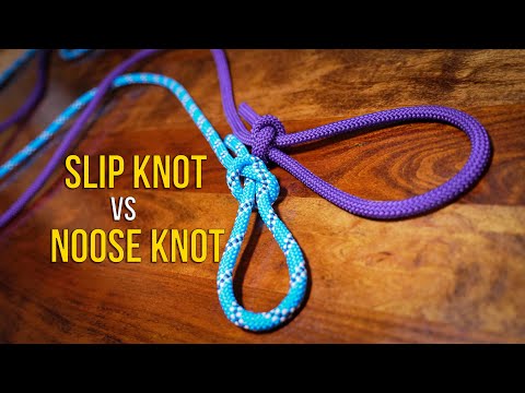 The Slip Knot vs the Noose Knot | CONTROVERSIAL?? Know the Difference!