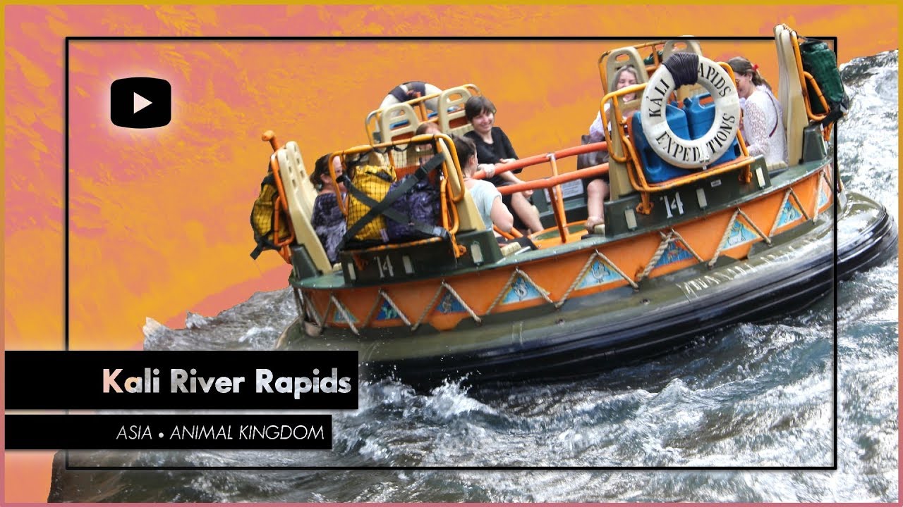 MyDisneyFix | Kali River Rapids (Full Ride) POV, Animal Kingdom, Walt ...