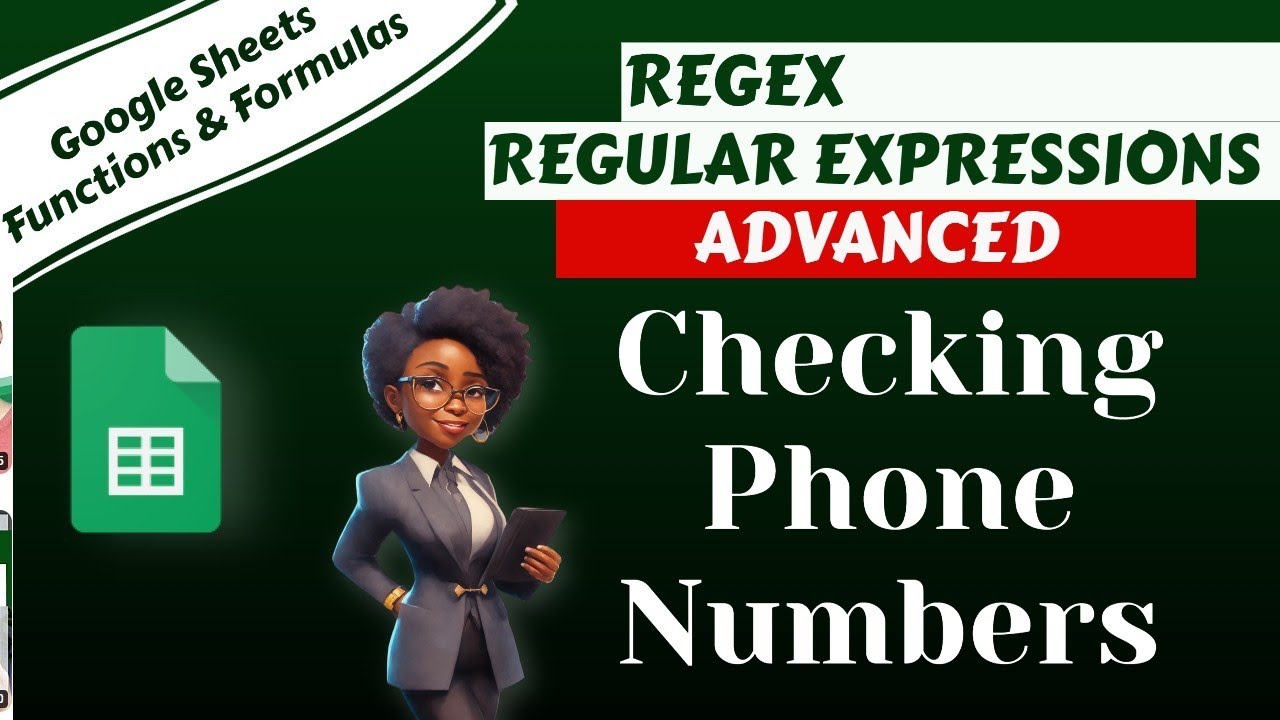 Google Sheets REGEX Regular Expressions: Advanced Data Validation Formula