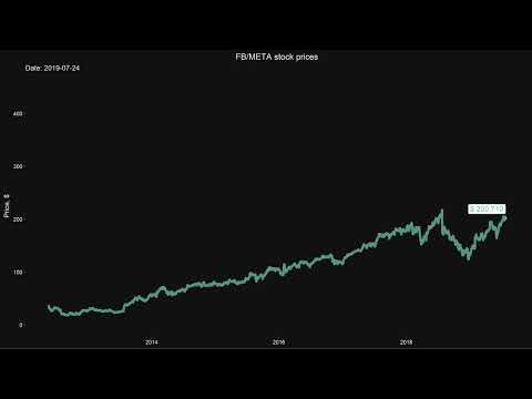 Meta Platforms stock price fell nearly 25%