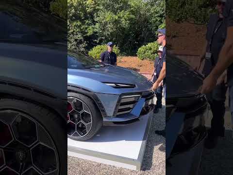 New #Lamborghini #Lanzador - the full electric future with 1300 hp and a GT Type #SUV 👀
