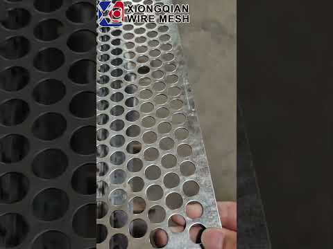 Customized hole perforated metal perforated stainless steel sheet perforated metal sheet #factory
