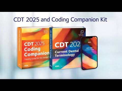 Get the full coding picture with the ADA CDT 2025 Kit