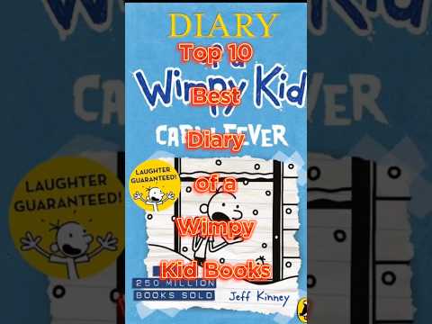 Top 10 Best Diary of a Wimpy Kid Books #shorts
