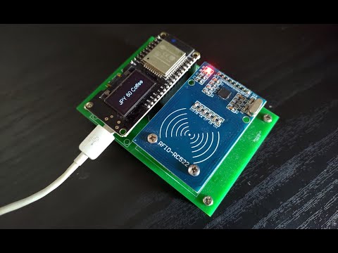 IoT RFID Wi-FI cashless payment system built with an ESP32, Node.js, MongoDB and Vue.js