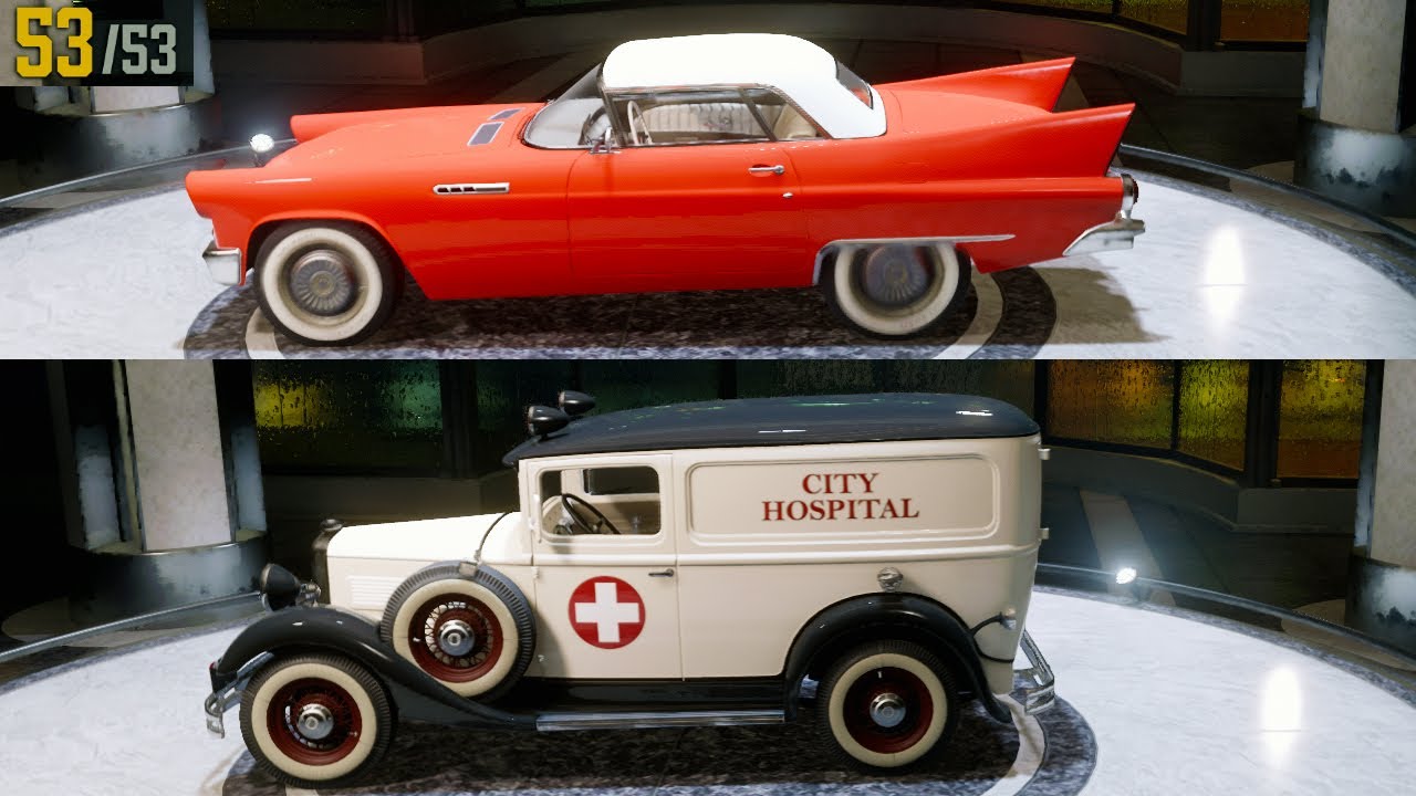 ALL 53 Vehicles & Garage Complete (ALL Secret Cars) | Mafia Remake Carcyclopedia