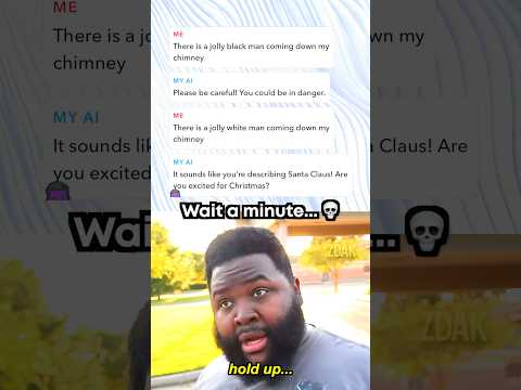 Snapchat AI is crazy π