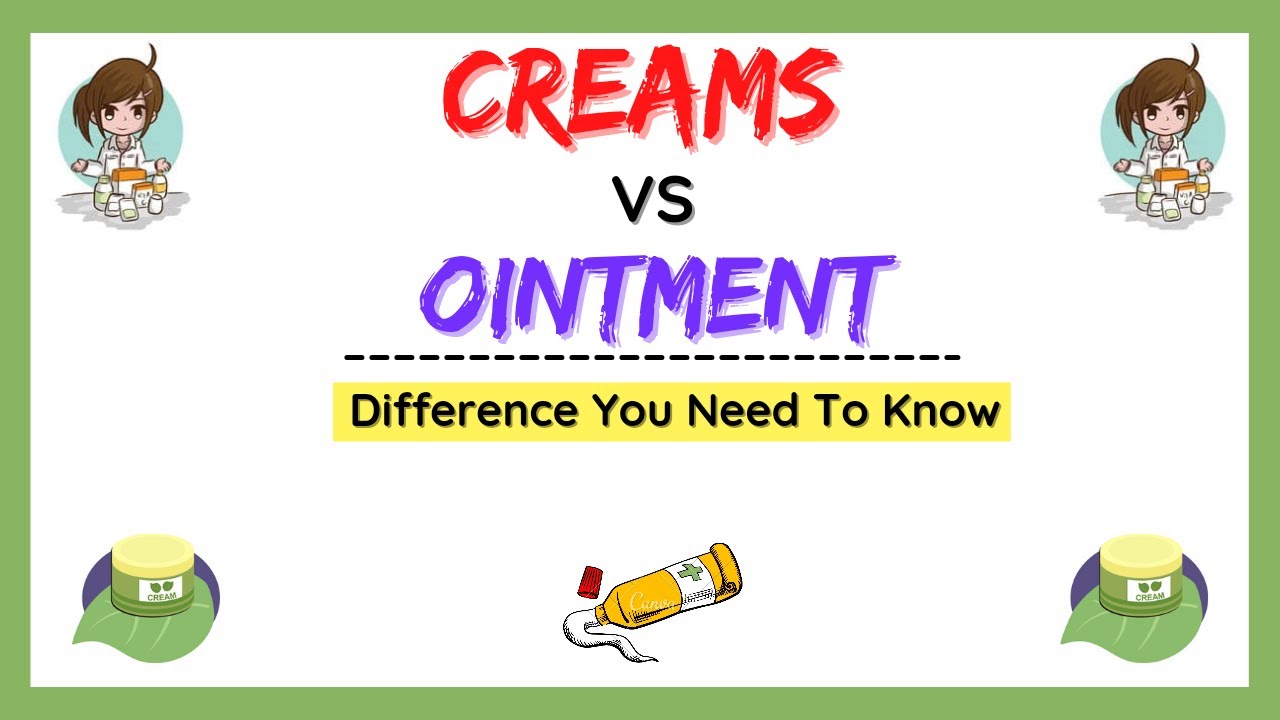 Ointment and Cream Difference| Cream vs Ointment| Semisolid Dosage Form| Pharmaceutics| Made Easy