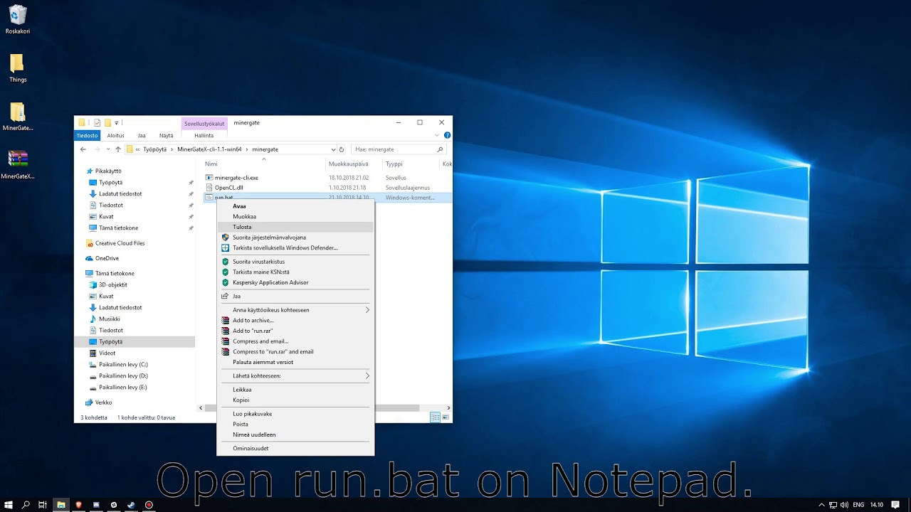 [TUTORIAL] Minergate xFast CMD Line miner.