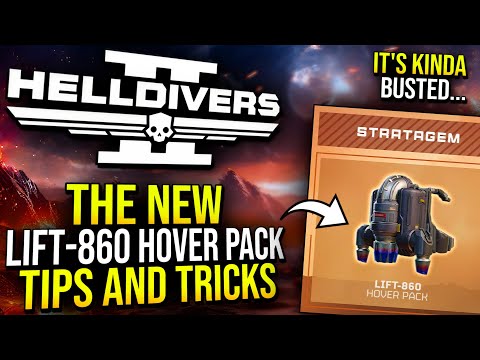 Helldivers 2 - The New Hover pack is so good it needs its own video (tips and tricks)