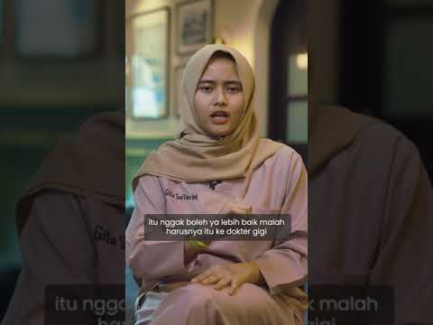 INI BAHAYANYA "BERSIHIN" KARANG GIGI SENDIRI DIRUMAH❗️😱😱
