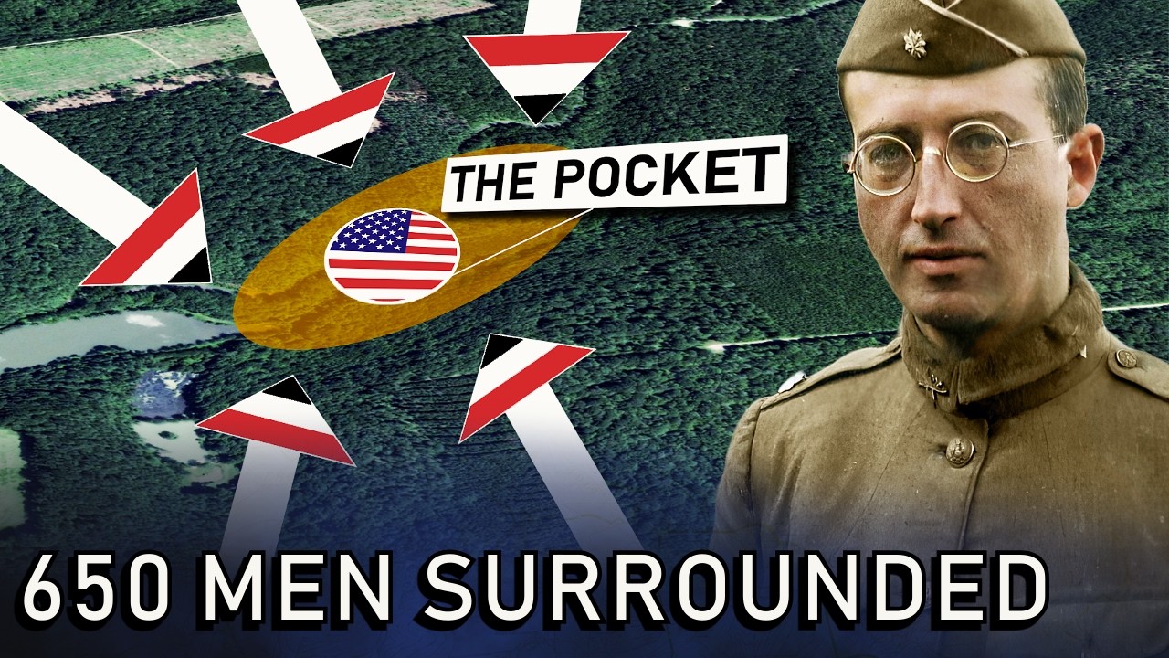 'The Lost Battalion' - How 650 Americans held off the German Army (WW1 Documentary)