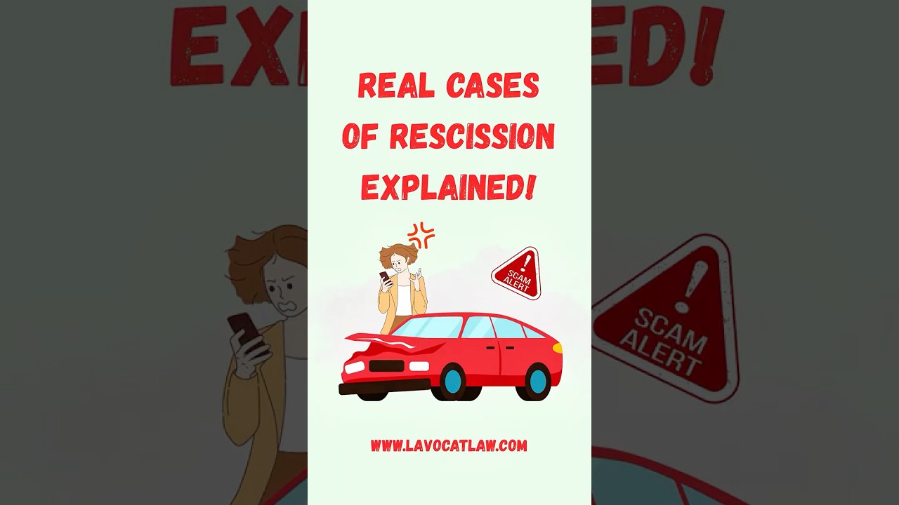 3 Real-Life Examples of Rescission in Contract Law