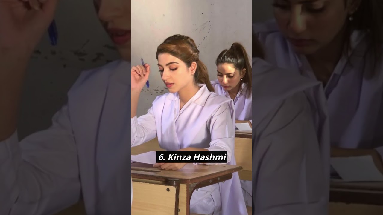 Top 10 pakistani actress in  College Uniforms 2023 #actress