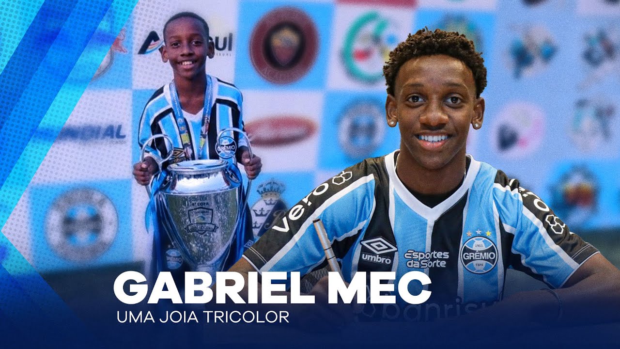 Conheça Gabriel Mec, promessa do Grêmio que está na mira de gigantes da ...